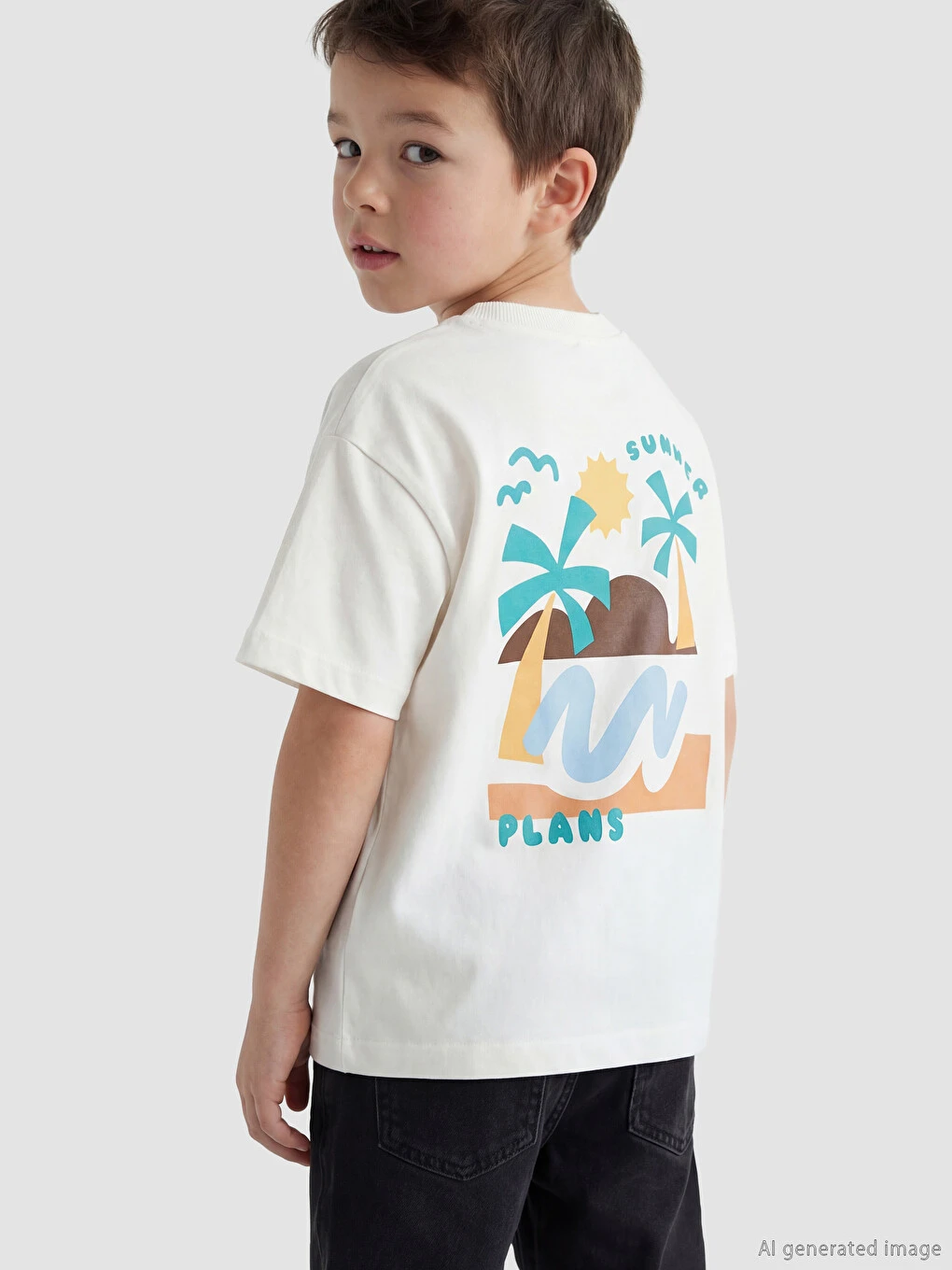 LCW Kids Štampana Majica Za Dečake