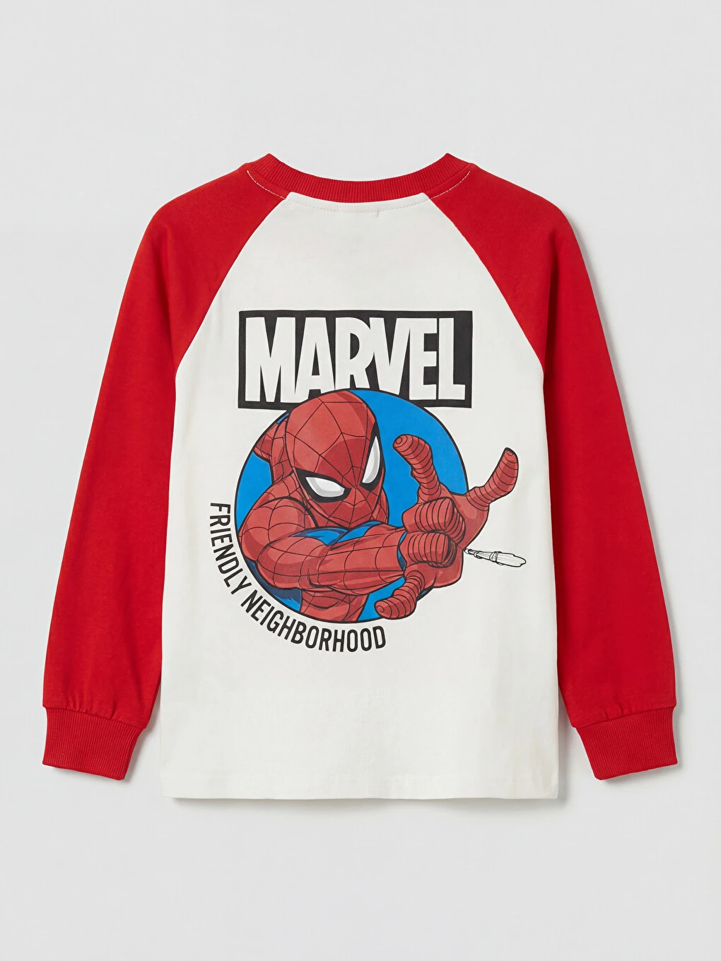 LCW Kids Dečija Majica Sa Kratkim Rukavima Sa Spider-man Štampom I Okruglim Izrezom