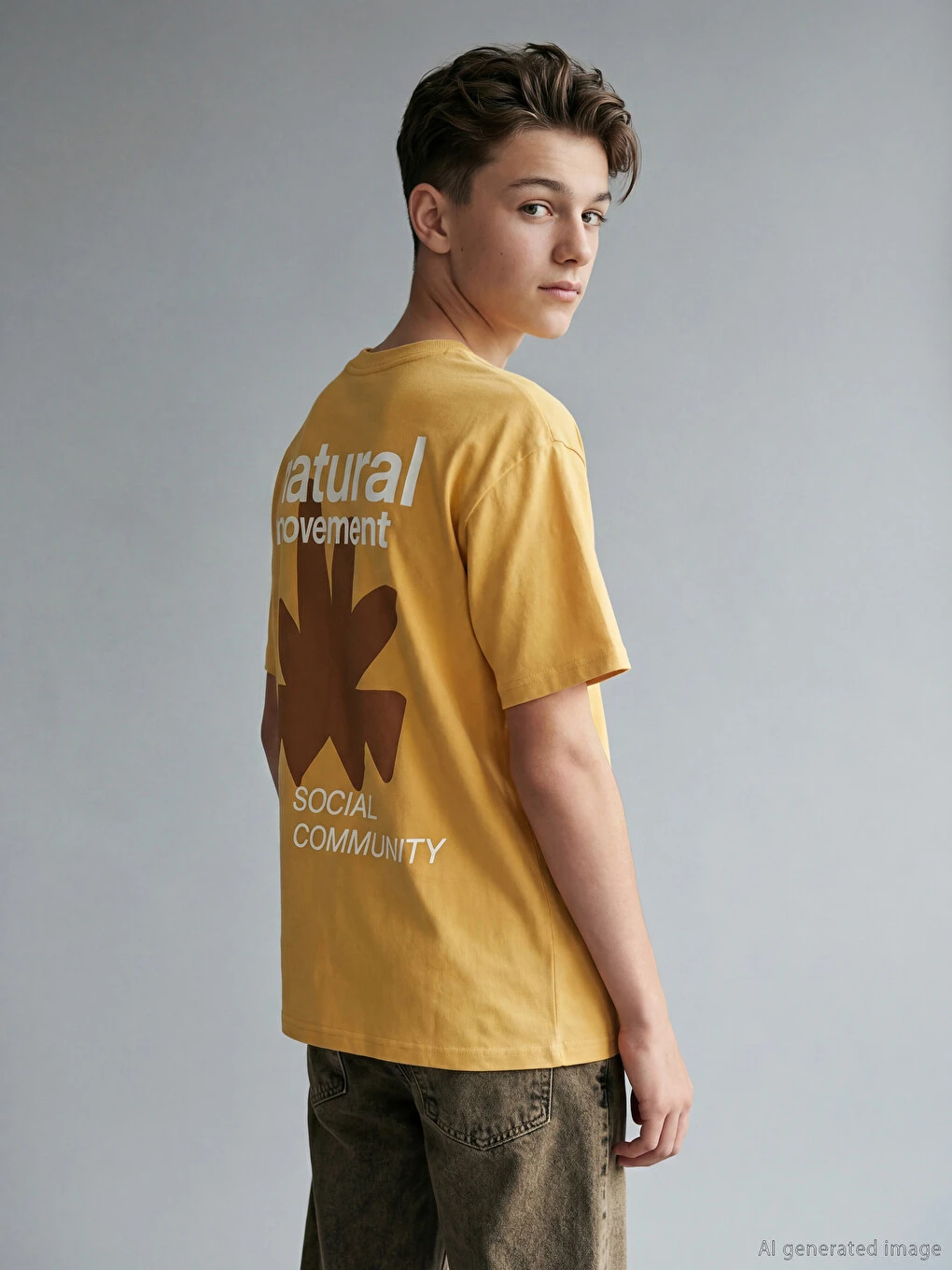 LCW Kids Majica Sa Okruglim Izrezom, Štampana, Za Dečake