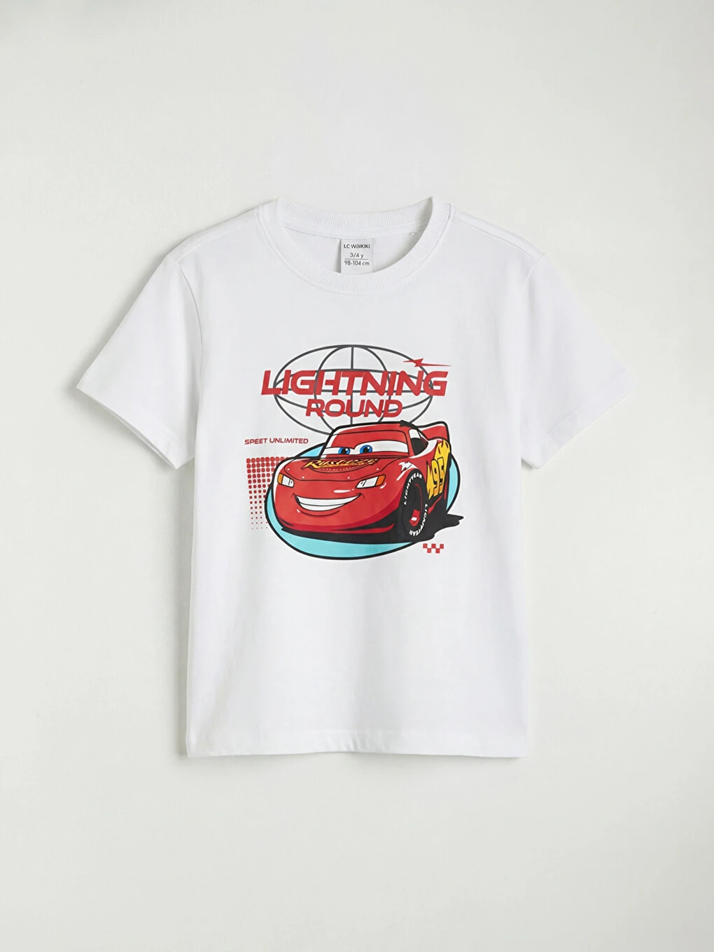 LCW Kids Dečiji Pidžama Komplet Sa Cars Printom