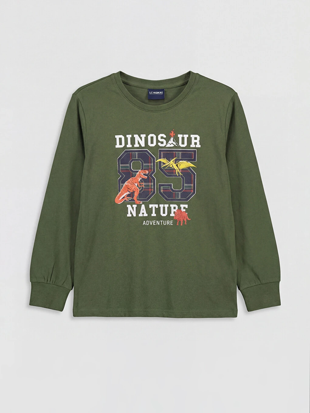 LCW Kids Dečiji Pidžama Komplet Sa Dinosaurus Printom