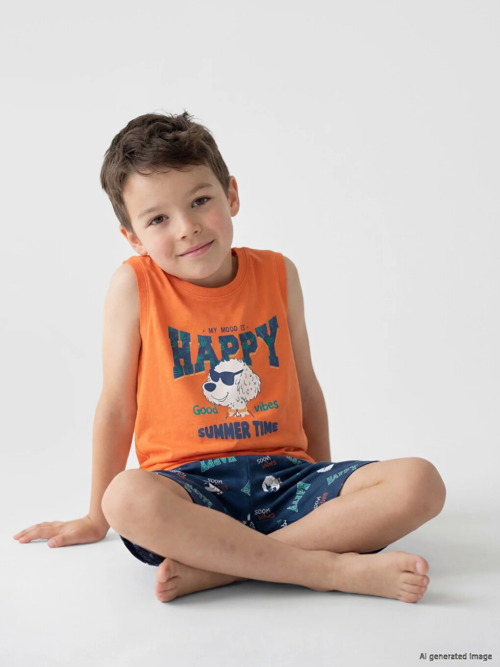 LCW Kids Pidžama Komplet Sa Okruglim Izrezom Za Dečake