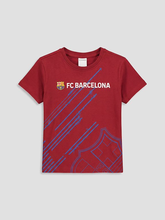 LCW Kids Fc Barcelona Dečiji Kratki Komplet Pidžame