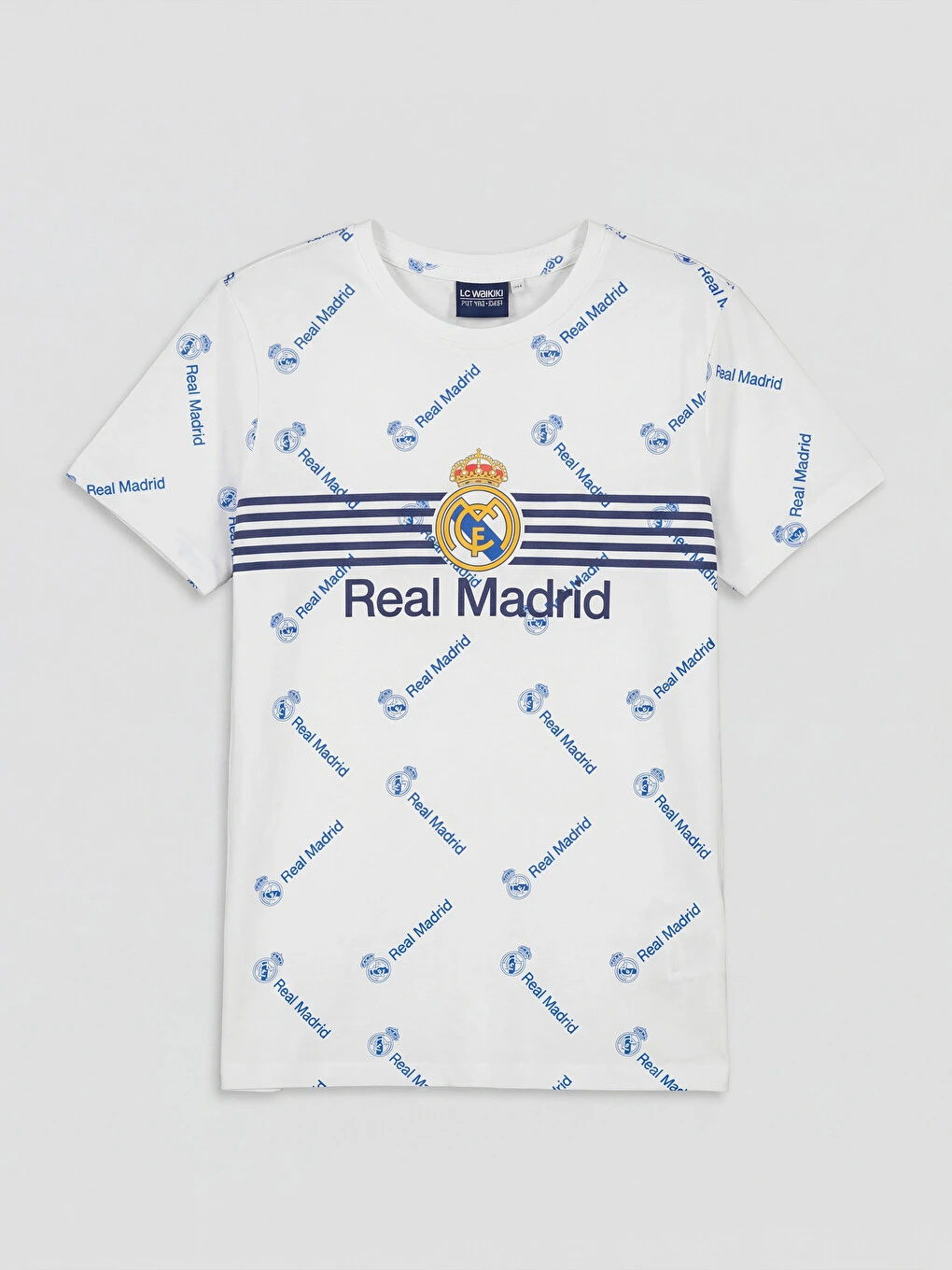LCW Kids Real Madrid Štampani Dečiji Kratki Pidžama Komplet