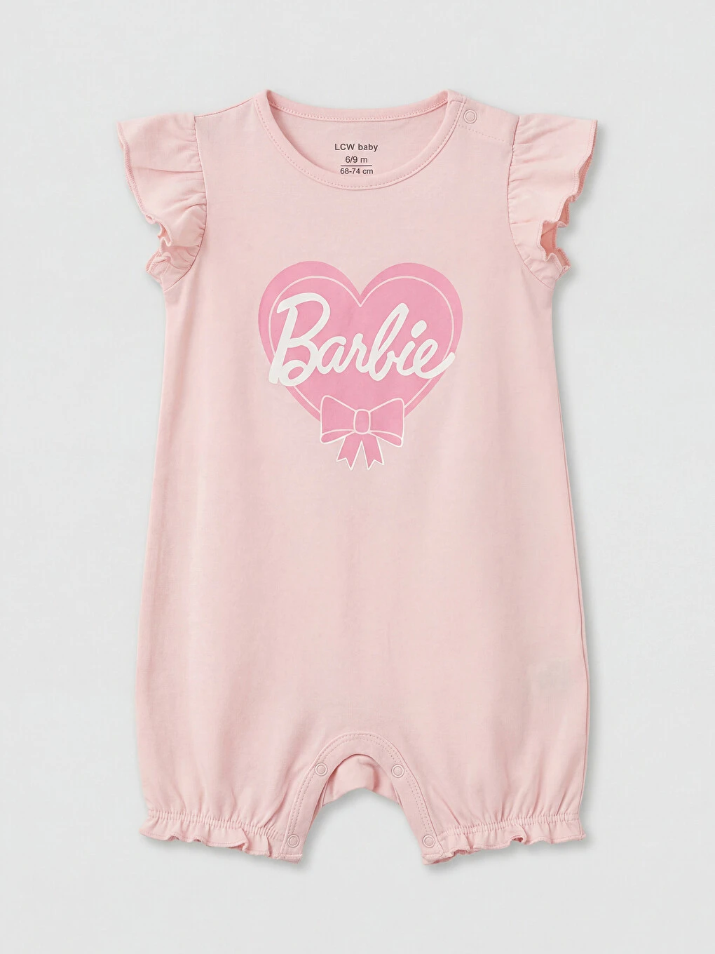 LCW baby Barbie Štampani Kombinezon Za Bebe Devojčice, Pakovanje Od 2 Komada