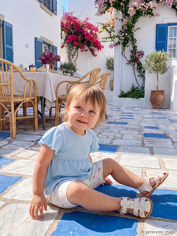 LCW baby Bebi Komplet Za Devojčice Sa Cvetnim Dezenom
