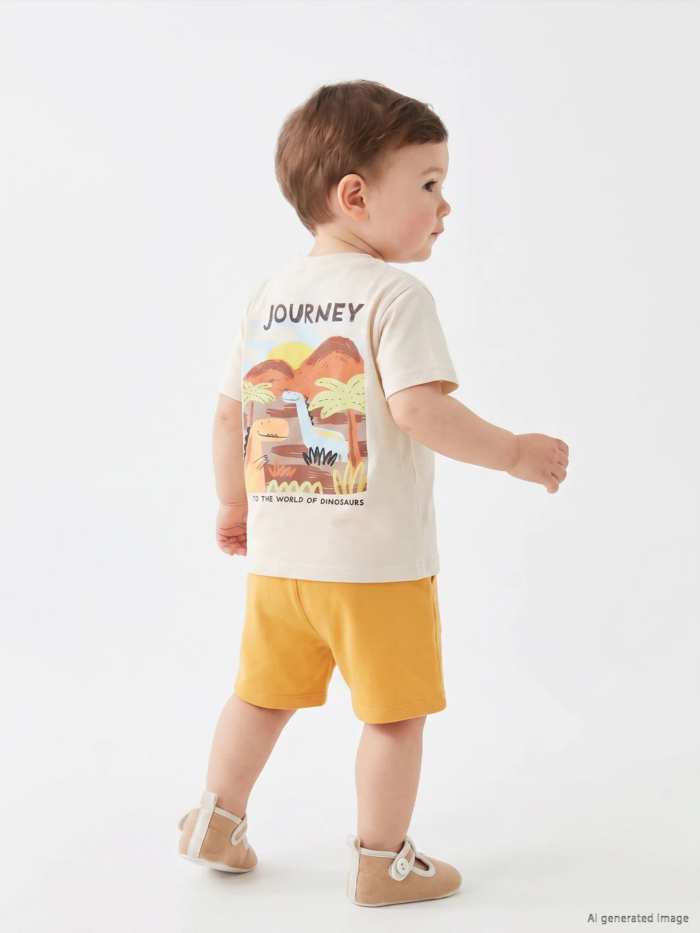 LCW baby Komplet Za Bebu Dečaka Sa Dinosaurus Printom