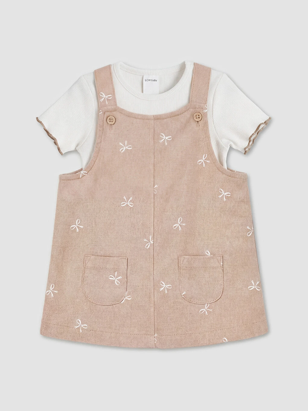 LCW baby Haljina I Bluza Za Bebe Devojčice Sa Okruglim Izrezom