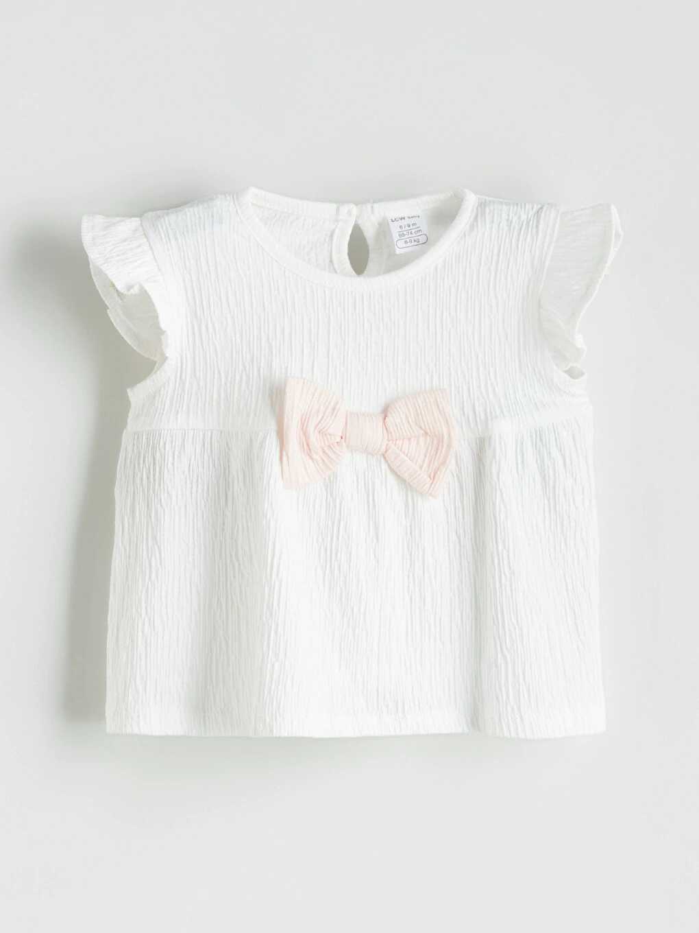 LCW baby Bluza I Šorts Za Dečji Uzrast Sa Mašnom, 2 Komada