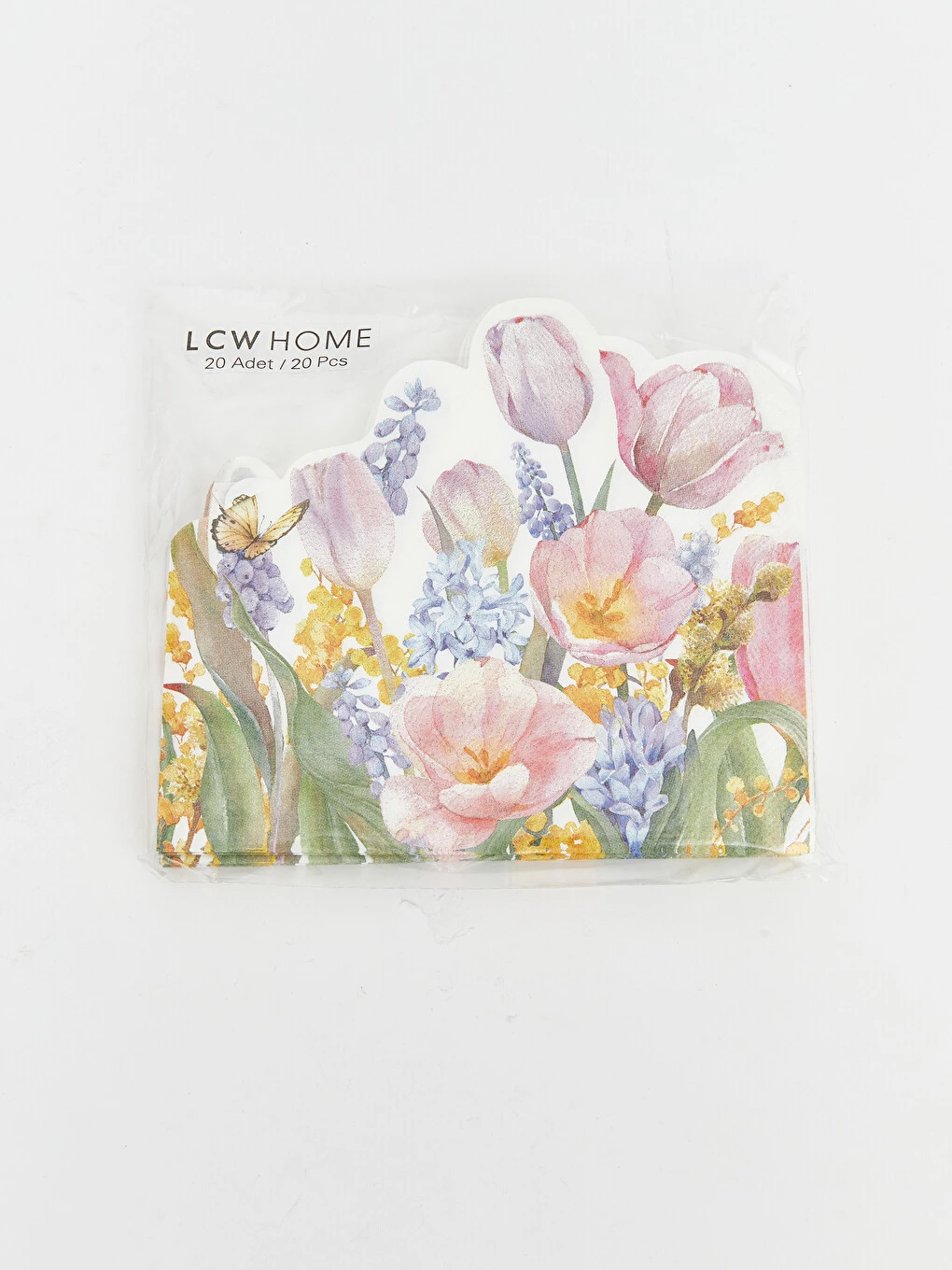 LCW HOME Cvetna Dekorativna Papirna Salveta Pakovanje Od 20 Komada