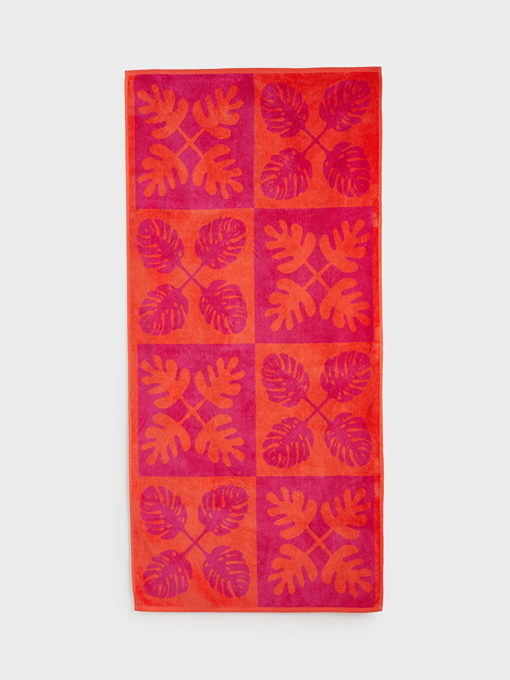 LCW ACCESSORIES Ženski Peškir Za Plažu Sa Šarama Lišća 70x150 Cm