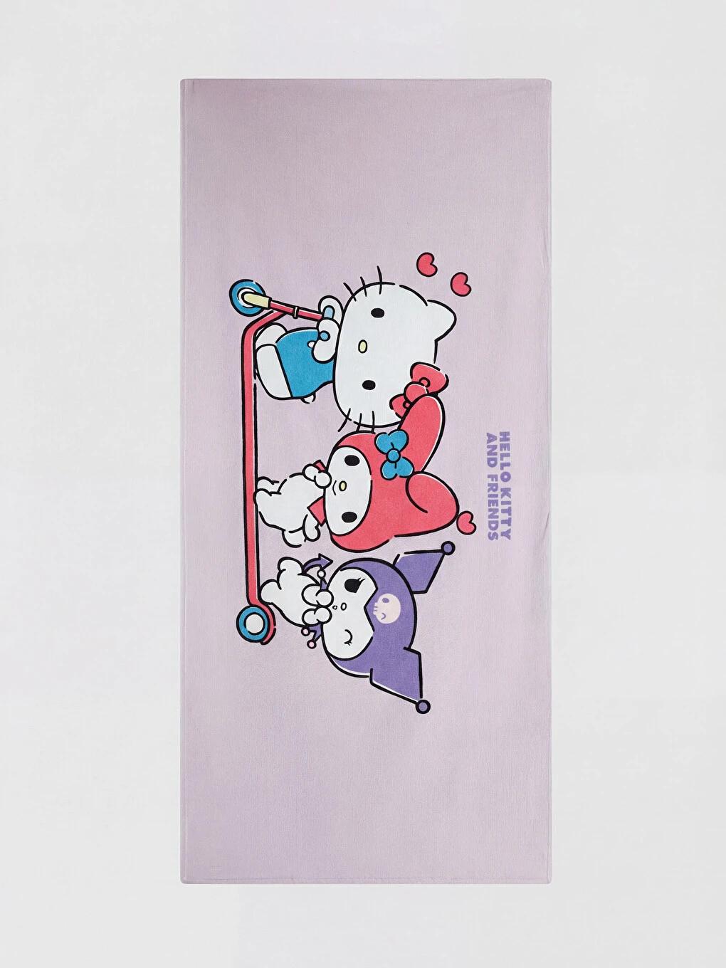 LCW HOME Hello Kitty Štampani Ženski Peškir Za Plažu 70x150 Cm