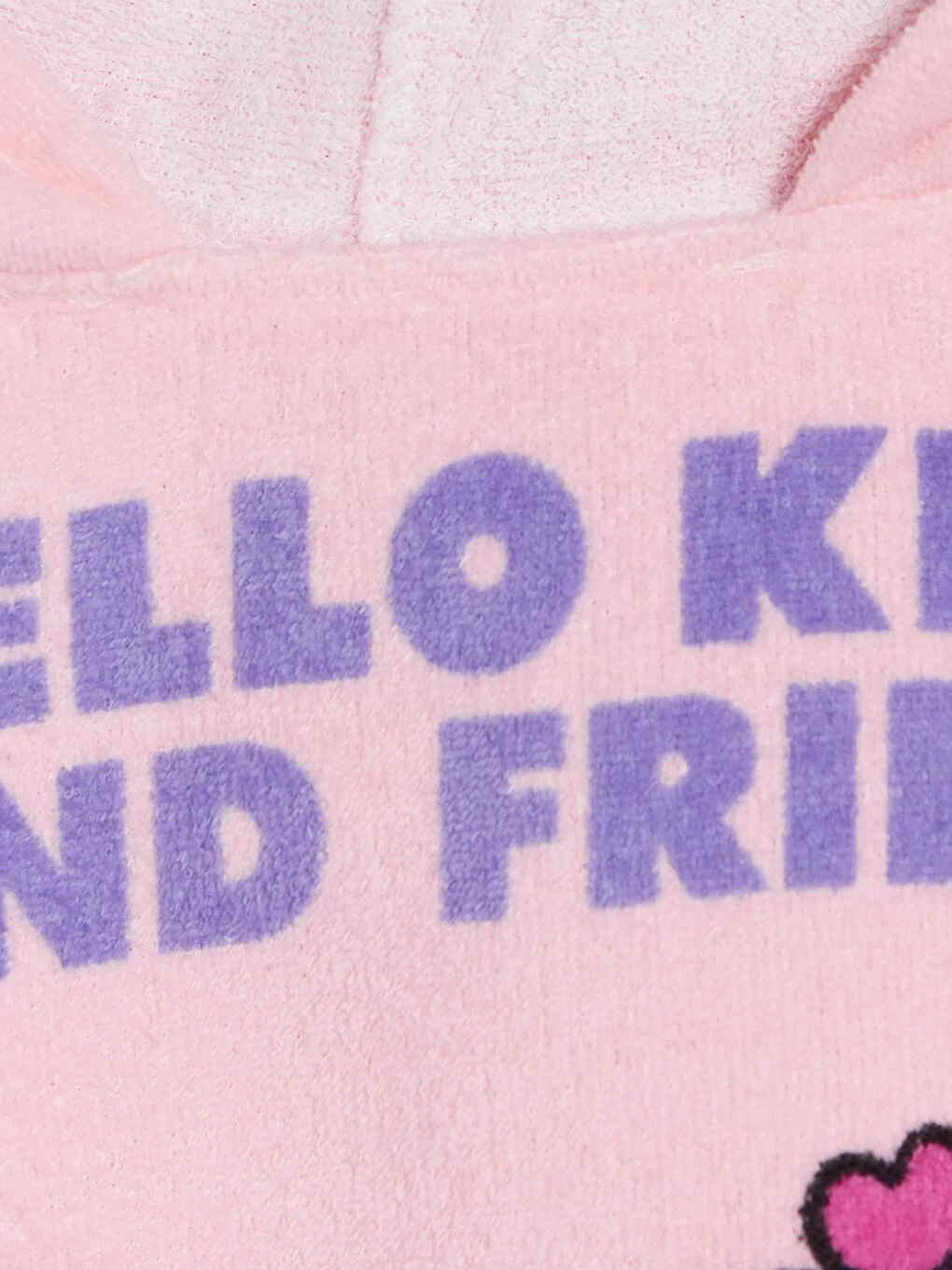 LCW HOME Hello Kitty Štampani Peškir Pončo Za Devojčice