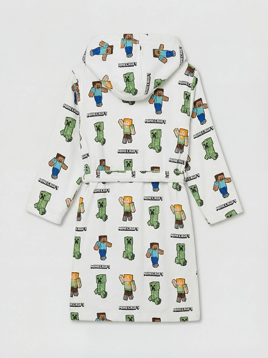 LCW HOME Minecraft Dečiji Bade Mantil Sa Printom