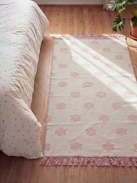 LCW HOME Cvetni Tepih Sa Resama 80x150 Cm
