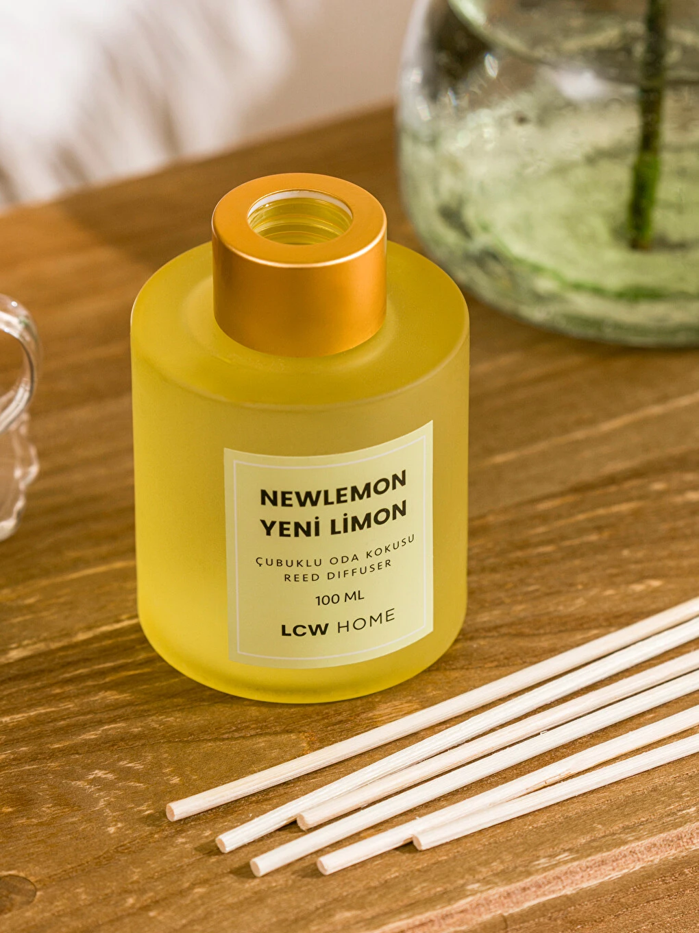 LCW HOME Miris Za Prostoriju Sa Štapićima, Limun, 100 Ml