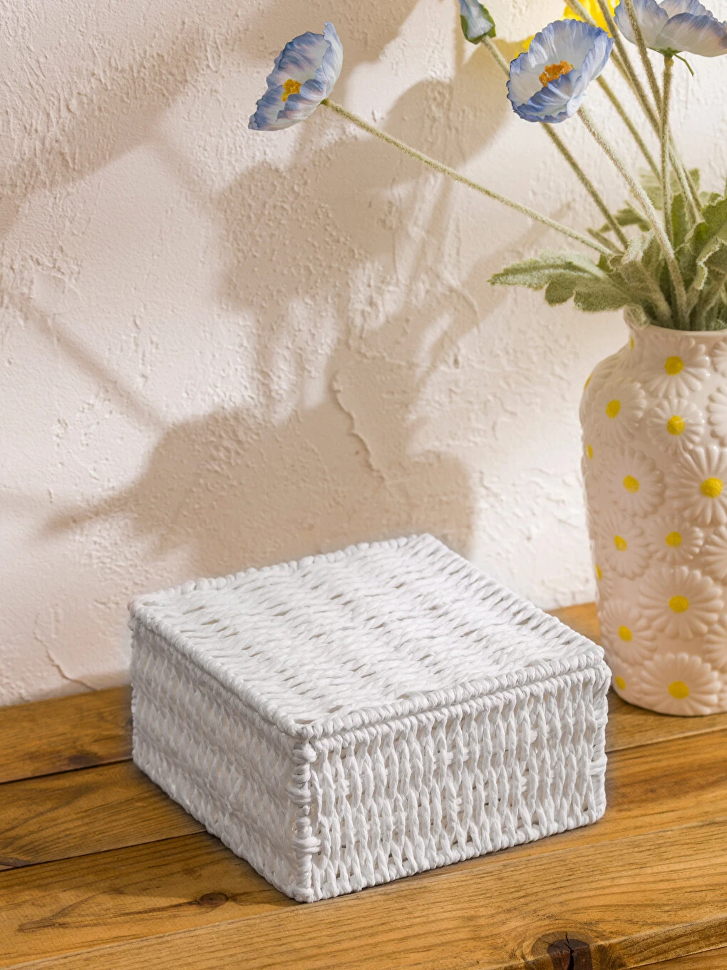 LCW HOME Dekorativna Pletena Korpa 17 Cm