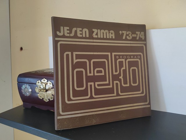 Beko Beograd jesen-zima 1973-1974.
