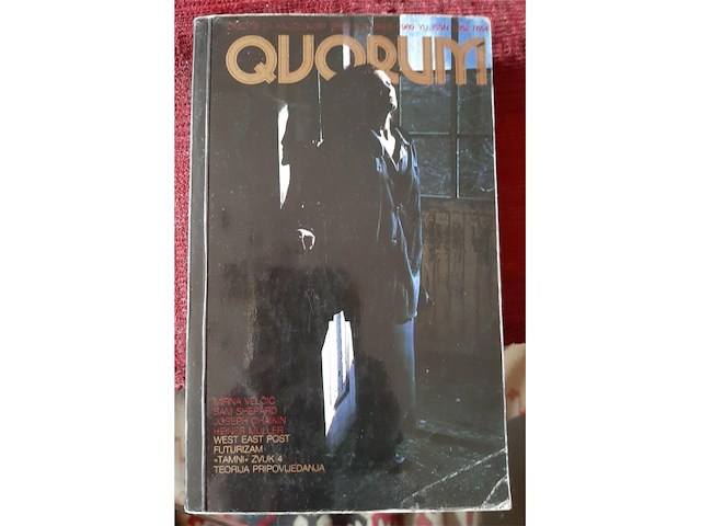 Quorum, književni časopis br. 3/1989
