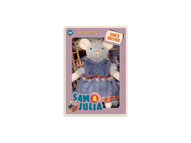 Plišana figura - Kuća mišića: Sem i Julija, Semova mama, 12 cm