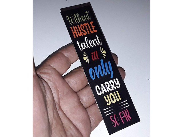 Obeleživač stranica, Bookmarker. 15 x 4 cm.