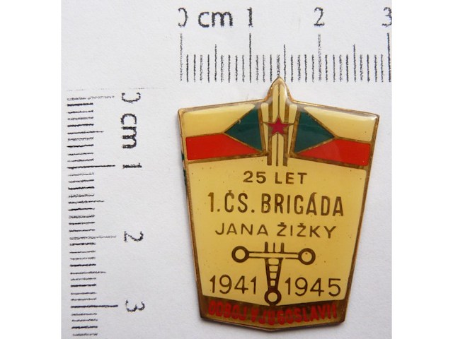 Odboj v Jugoslávii - 1. čs.brigáda Jana Žižky 1941-45 ⚔