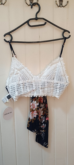 Shein top vezivanje