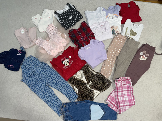 Paket garderobe za bebu devojčicu 86