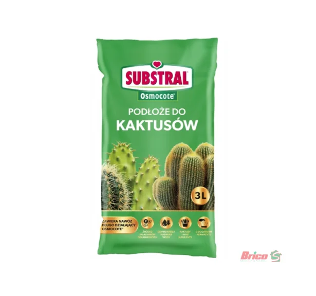 ZEMLJA ZA KAKTUSE 3L SUBSTRAL