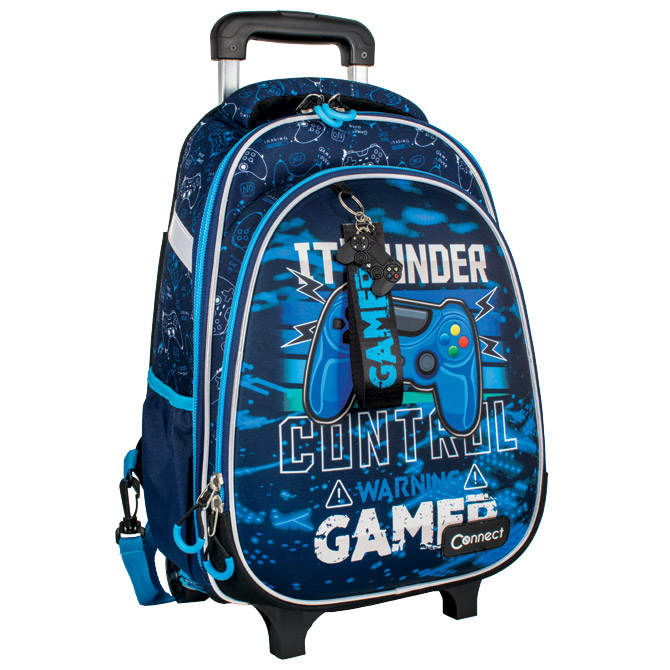 Ranac đački s točkićima XT Gamer 25.Connect 57386*PK*