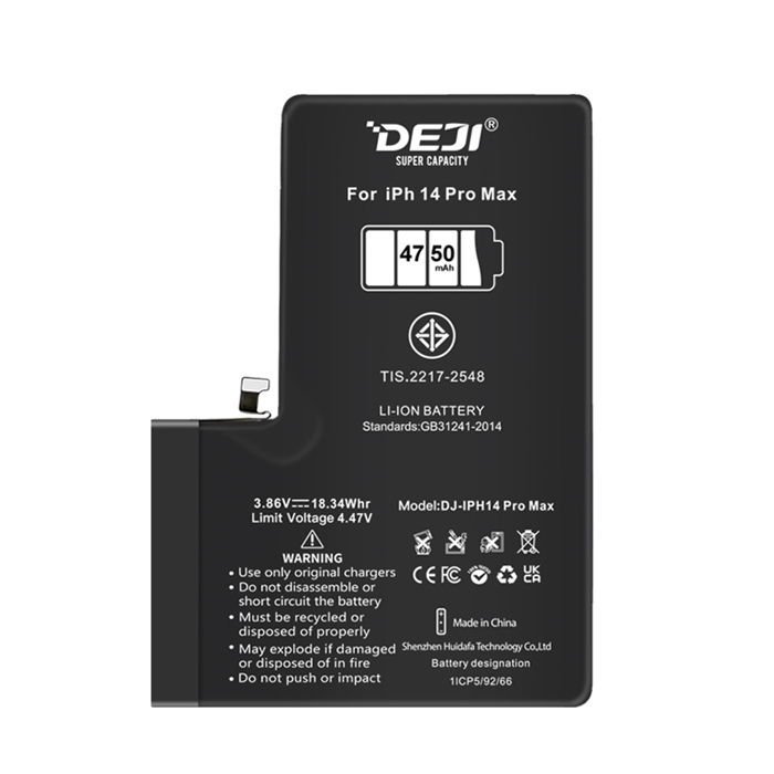 iPhone 14 PRO MAX Battery DEJI Original 4750mAh