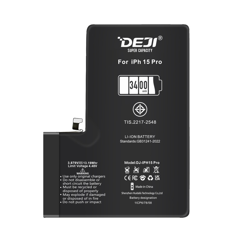 iPhone 15 PRO Battery DEJI Original 3400mAh