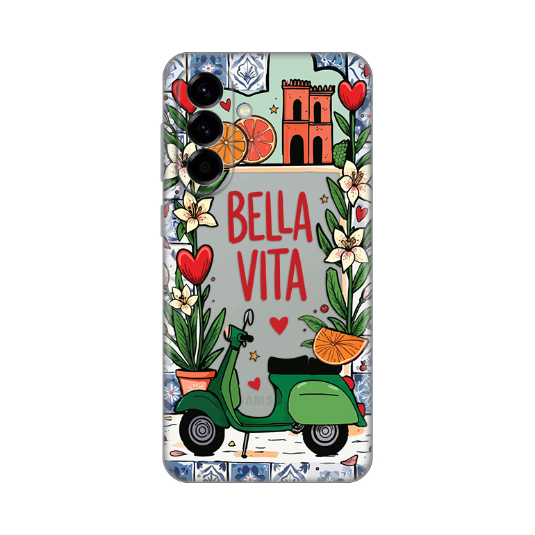 Zastitna ultra tanka (skin) maska / futrola PRINT - Samsung A576 Galaxy A57 5G Bella Vita