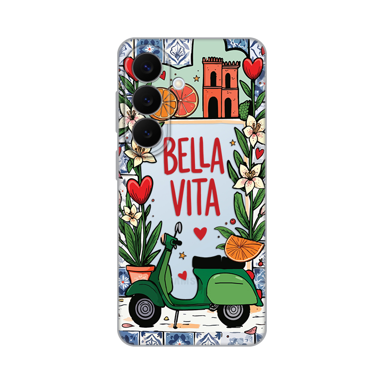 Zastitna ultra tanka (skin) maska / futrola PRINT - Samsung S941 Galaxy S26 Bella Vita