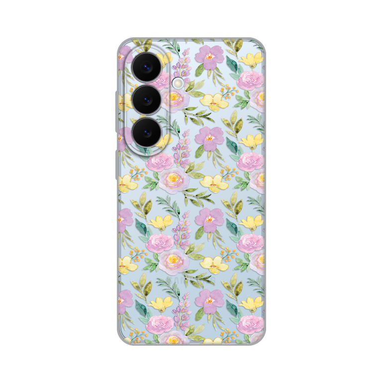 Zastitna ultra tanka (skin) maska / futrola PRINT - Samsung S941 Galaxy S26 Soft Flowers