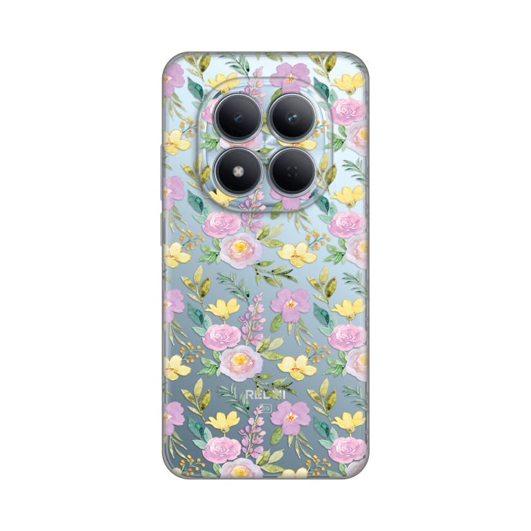 Zastitna ultra tanka (skin) maska / futrola PRINT - Xiaomi Redmi Note 15 Pro 5G Soft Flowers