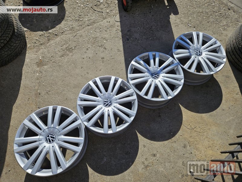 AluFelne 17Coli 5x112 Volkswagen kao nove odlicne Originalne