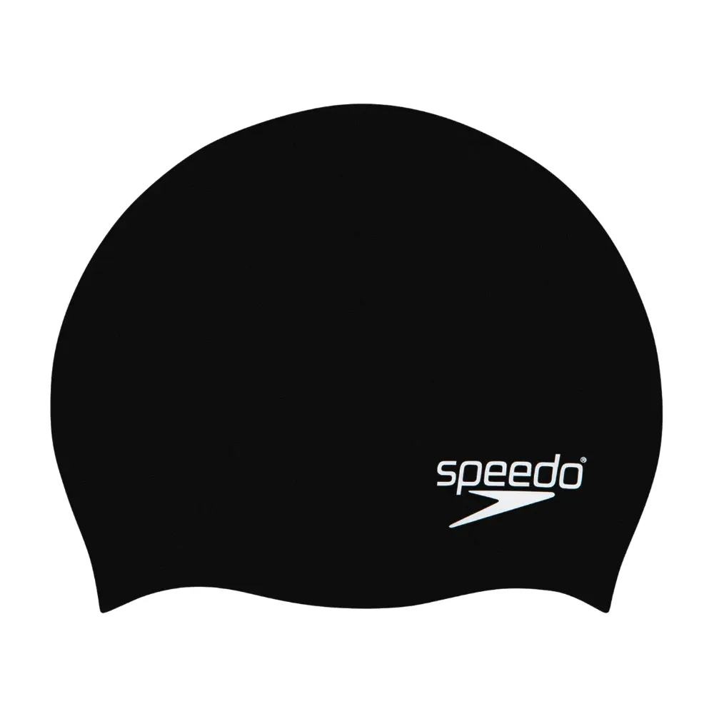 Speedo Kapica za plivanje za decu – Plain Moulded Crna