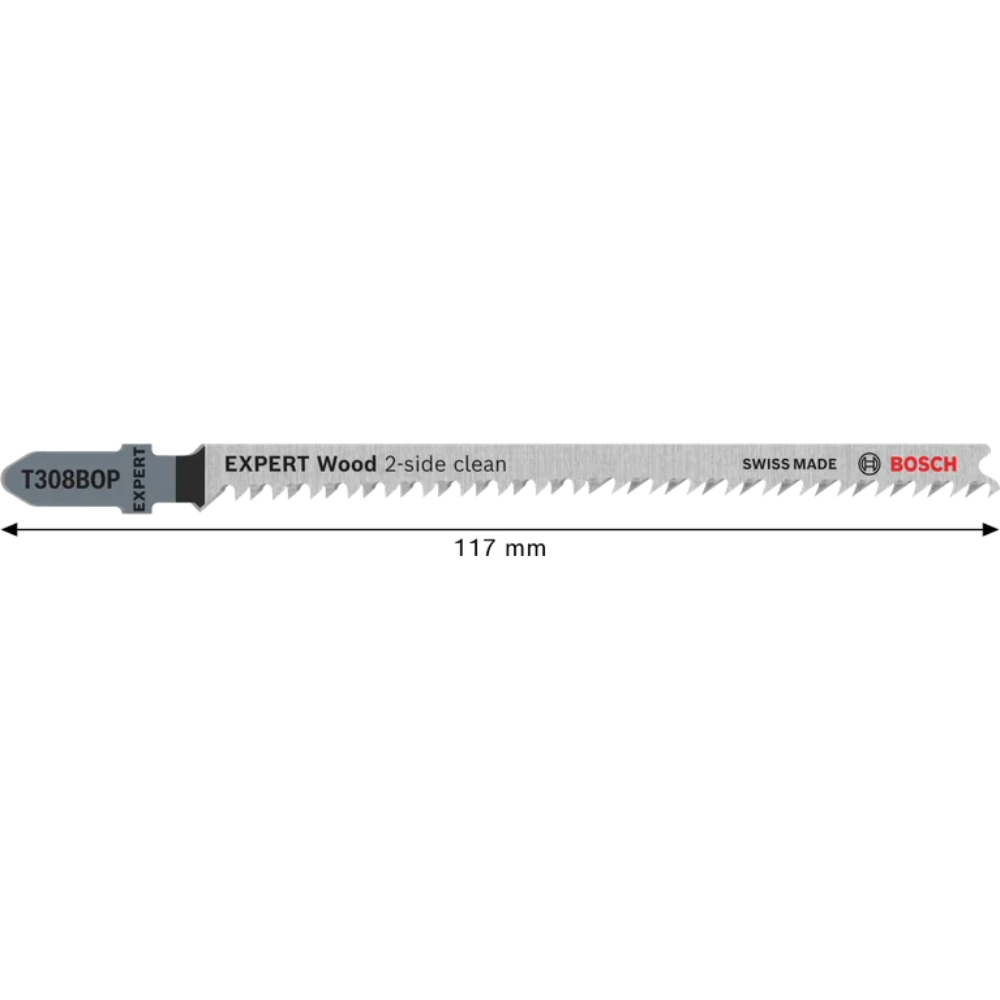 Bosch – EXPERT Wood 2-side clean list ubodne testere T308BOP, 3 komada – 2608902484