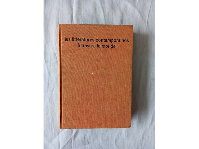 Les Litteratures Contemporaines A Travers Le Monde-1961