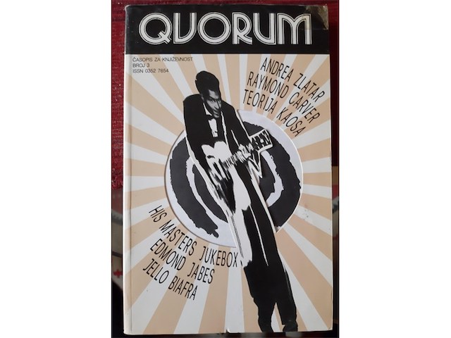 Quorum, književni časopis br. 3/1991