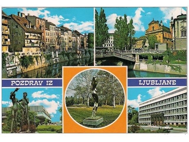 LJUBLJANA ,putovala 1987.