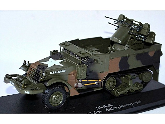 1:43 M16 MGMC 1944. Aachen Germany US Army vehicle