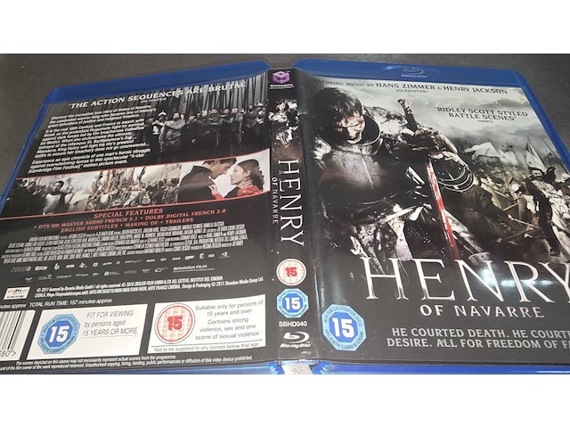 Henry of Navarre Blu-ray