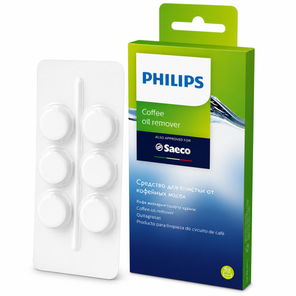 PHILIPS SAECO TABLETE ZA UKLANJANJE ULJA OD KAFE 6/1 CA6704710