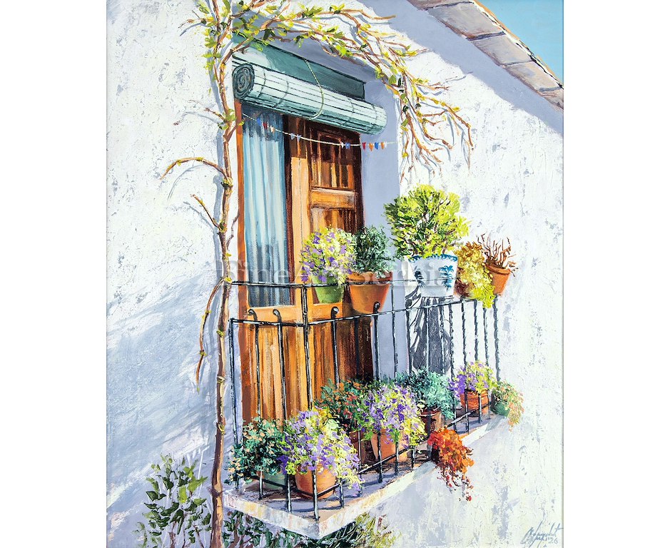 Suncem okupani balkon - Aleksandar Saša Obradović