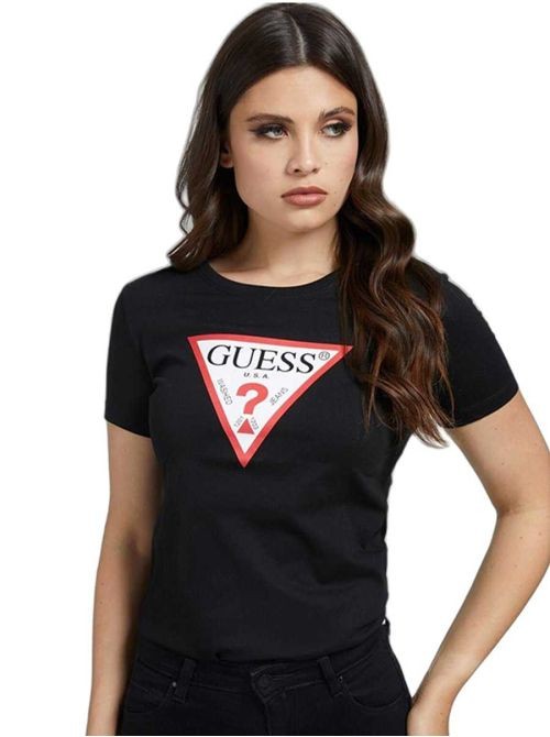 Guess ženska majica GW1YI1B I3Z14 JBLK