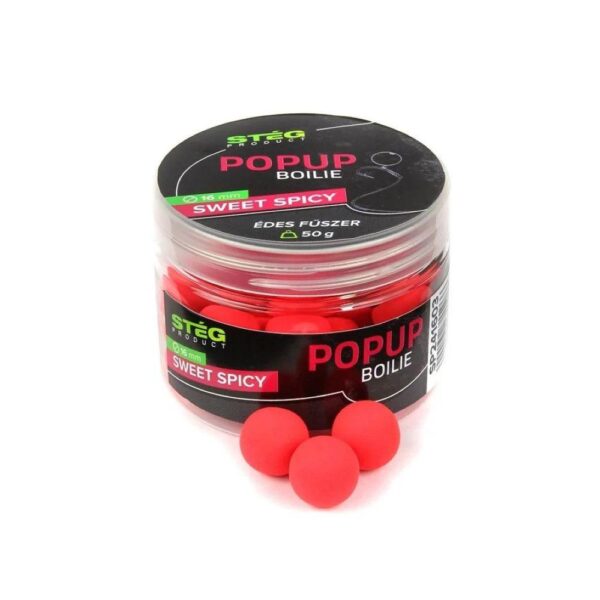 STEG Pop Up Boilies 16mm 50g Sweet Spicy (SP241603)