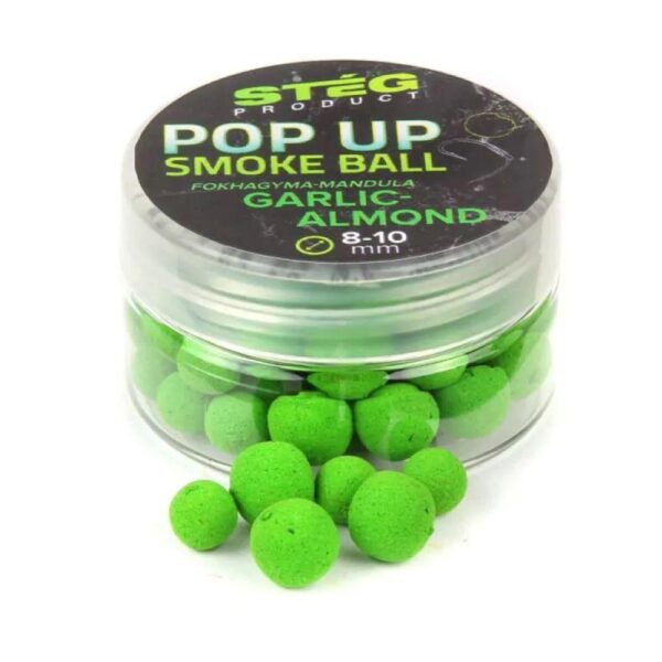 STEG Pop Up Smoke Ball 8-10mm 10g Garlic-Almond (SP172913)