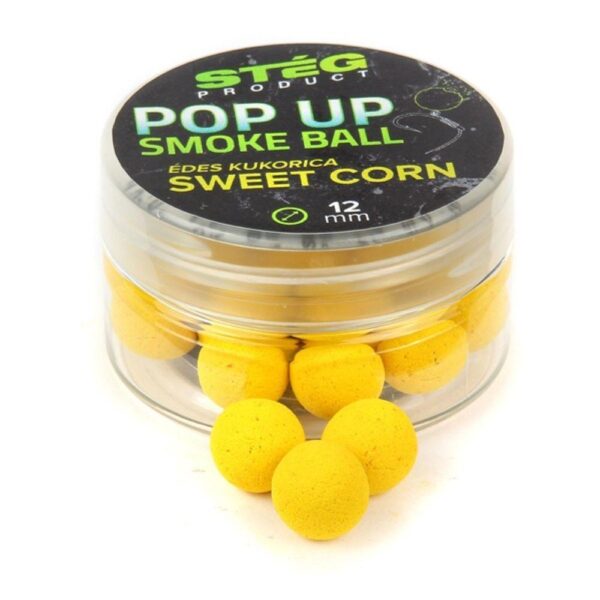 STEG Pop Up Smoke Ball 12mm 10g Sweet Corn (SP172134)